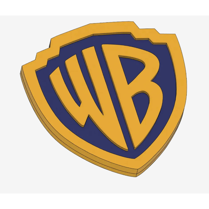 Warner Bros Logo Fridge Magnet | Shopee Malaysia