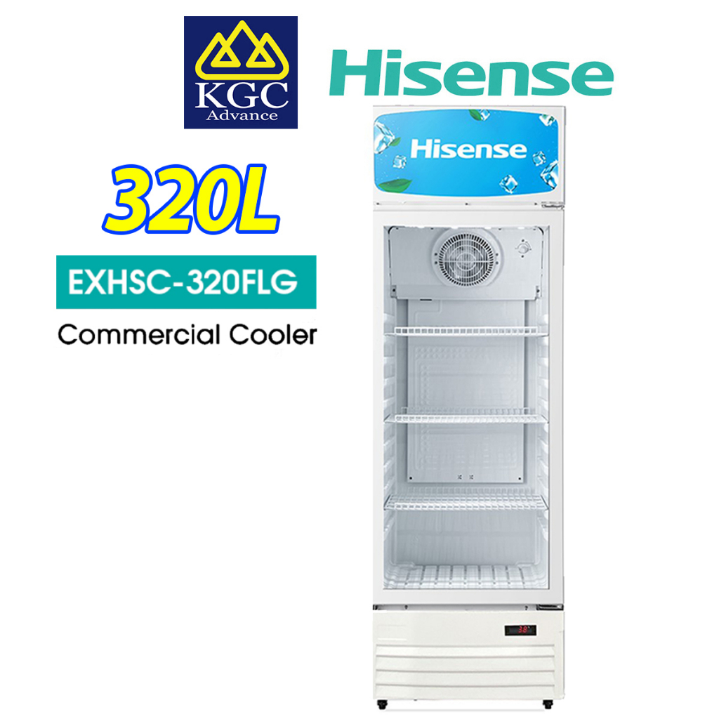 (Free Shippng) Hisense 320L Commercial Chiller EXHSC-320FLG | Shopee ...