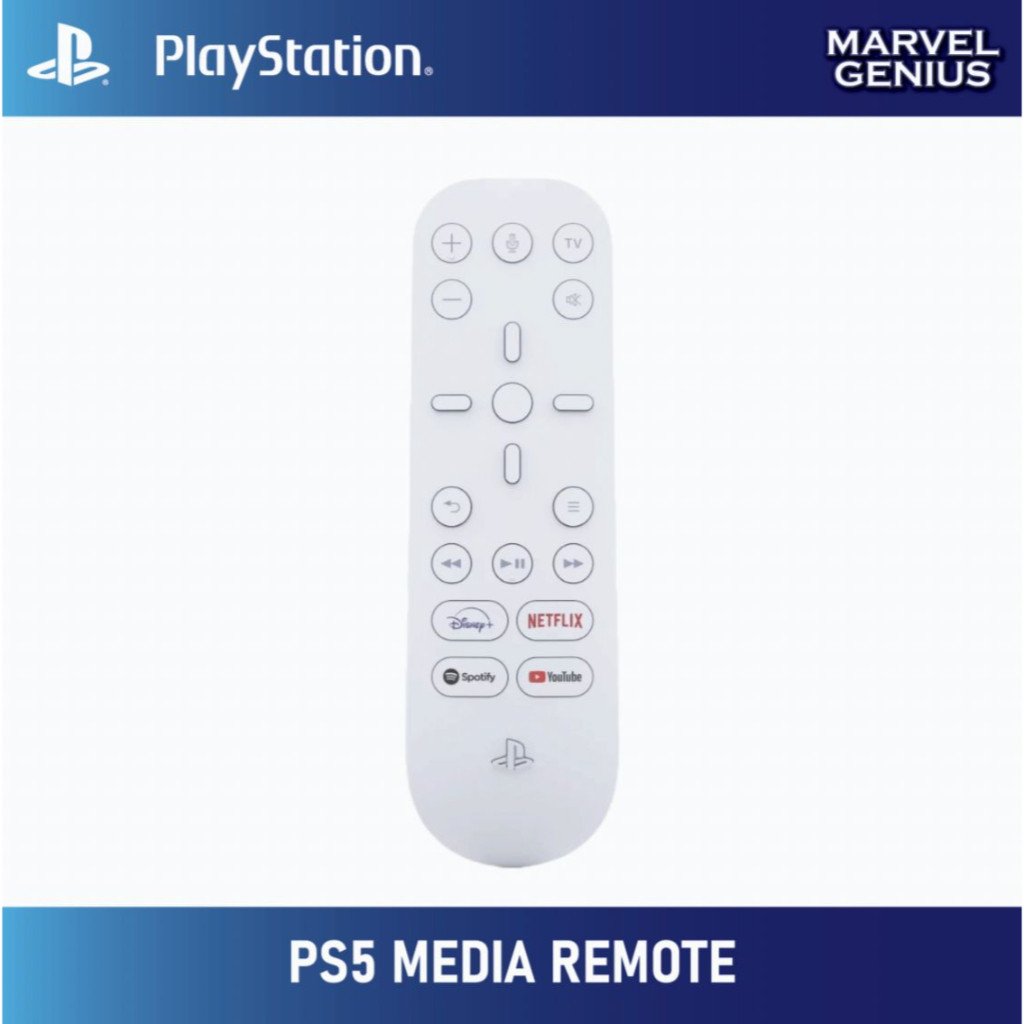 PS5 SONY PLAYSTATION 5 MEDIA REMOTE CONTROL / SLIM OFFICIAL VERTICAL ...