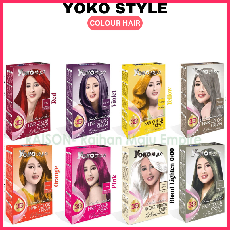 YOKO STYLE HAIR COLOR CREAM (02) | Shopee Malaysia