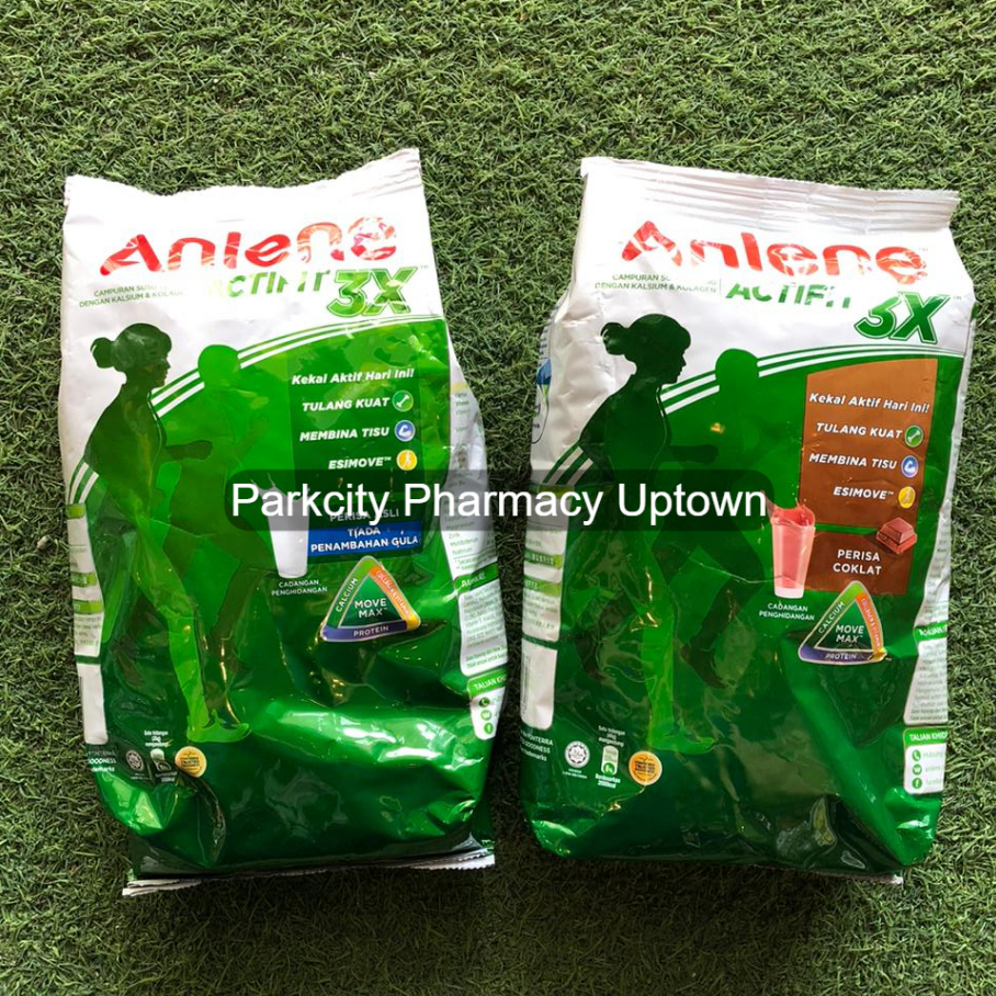Anlene Actifit 3X Low Fat High Calcium Adult Milk Powder 600g ...