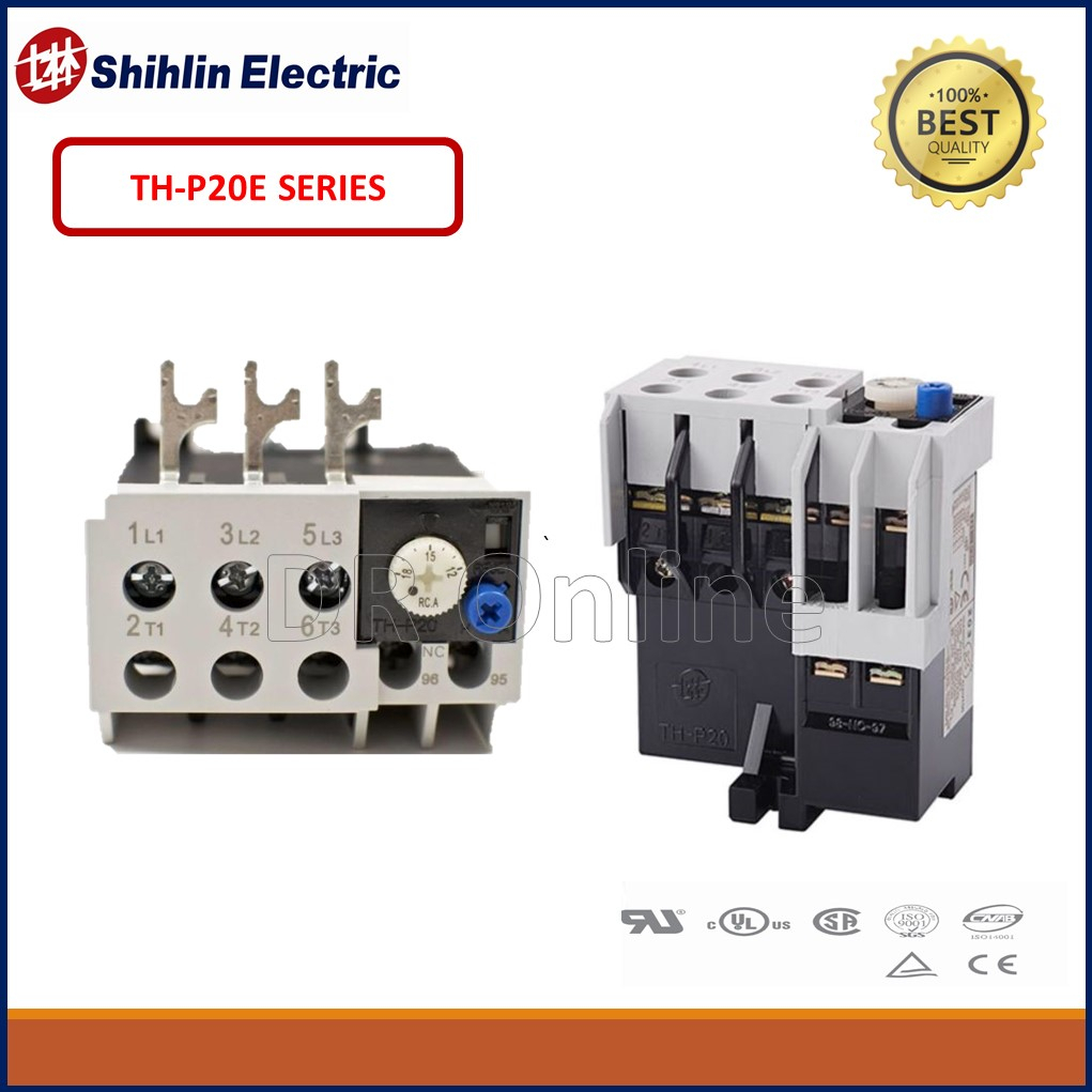 Shihlin Thermal Overload Relay TH-P12E | Shopee Malaysia