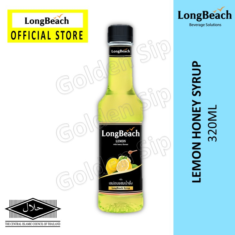 Long Beach Syrup Lemon with Honey 740ml (READY STOCKS) | Shopee Malaysia