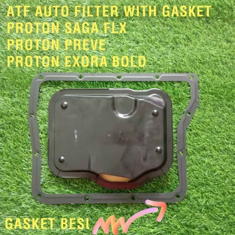 AUTO TRANSMISSION FILTER WITH GASKET BESI PROTON SAGA FLX, PERSONA VVT ...