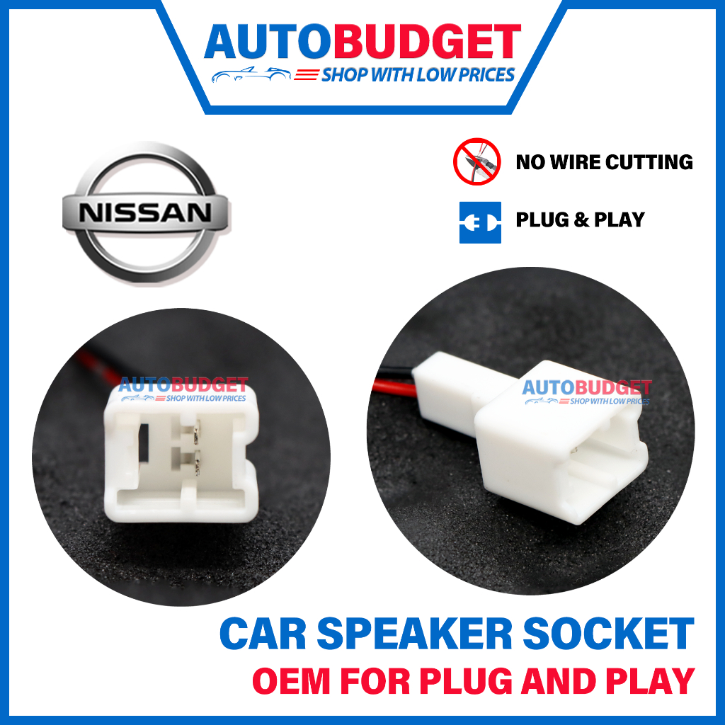 (1 Set) Plug and Play OEM Car Speaker Socket Pin 2pcs Perodua Proton ...
