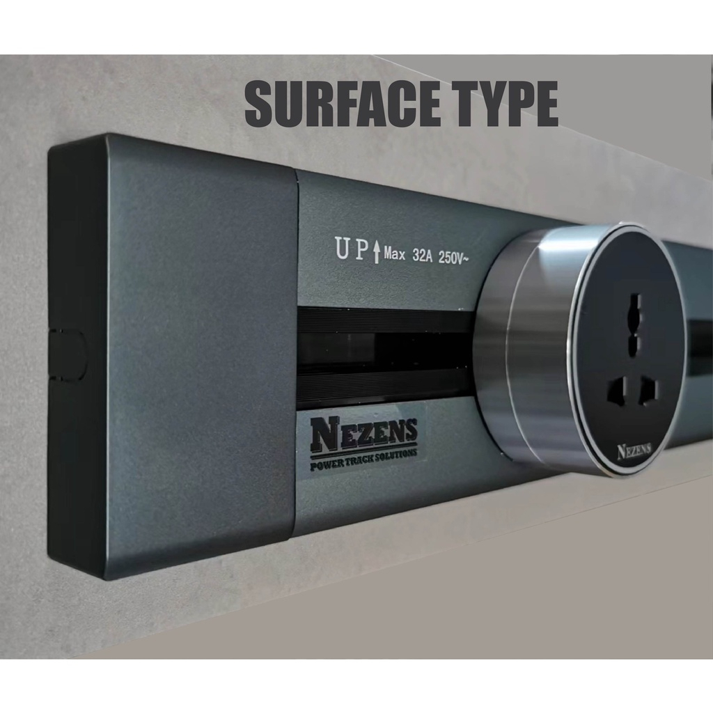 NEZENS POWER TRACK SOLUTION / NEZENS SURFACE POWER TRACK / CONCEALED ...