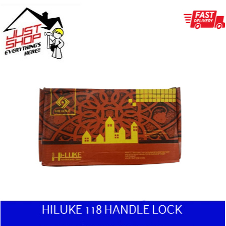 HILUKE 118 HANDLE LOCK AC/SN | Shopee Malaysia