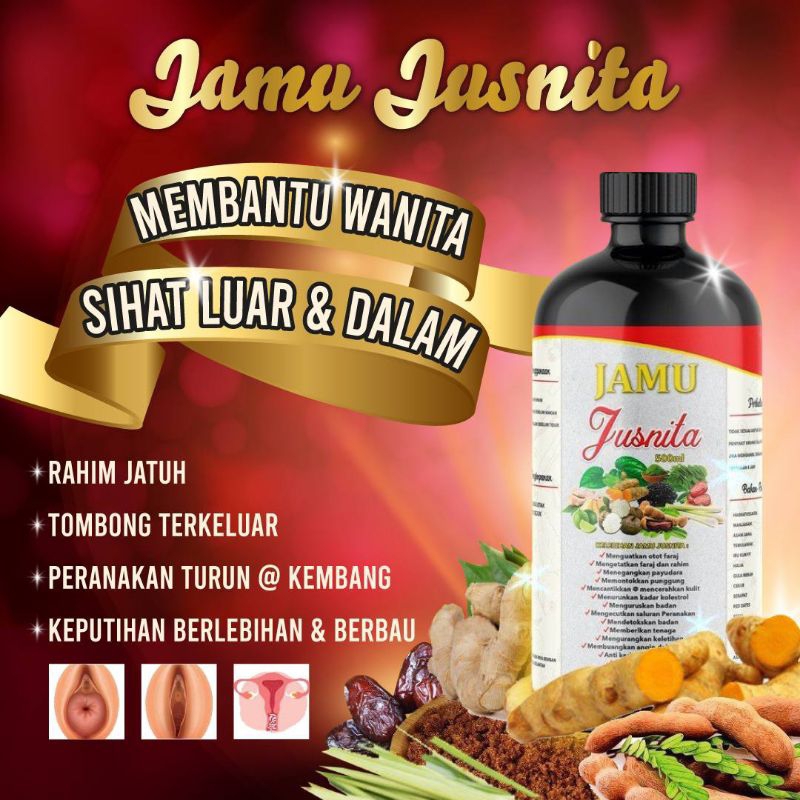 Jamu Jusnita KETAT/PUTIH Jamu Perapat Dara (Perawan Miss V) Memantapkan ...