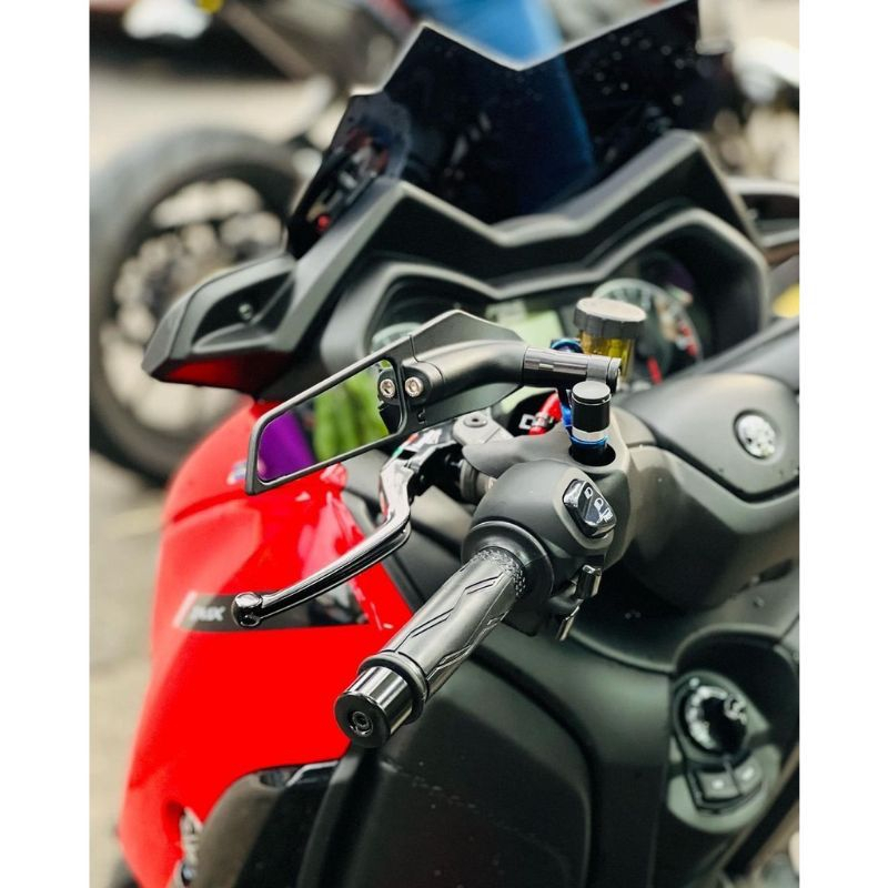 SIDE MIRROR - YAMAHA XMAX 250 / 300 /350 WINGLET DESIGN CNC | Shopee ...
