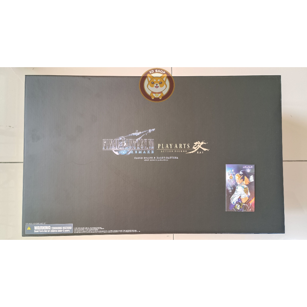 Play Arts Final Fantasy VII FF7 Remake Kai Cloud Strife and Hardy ...