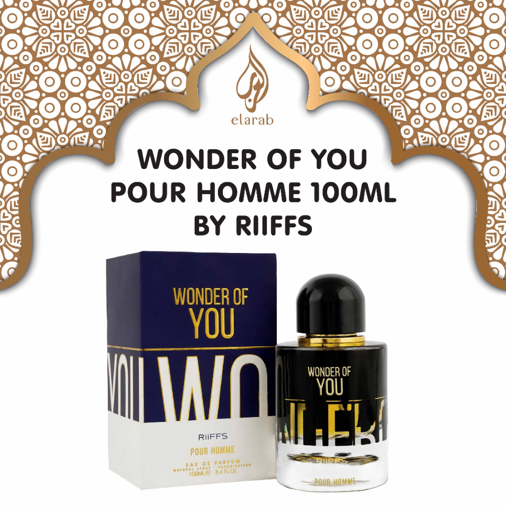 WONDER OF YOU POUR HOMME 100ML BY RIIFFS | Shopee Malaysia