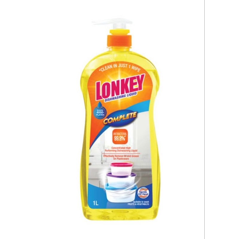Lonkey Complete Dishwashing Liquid浪奇综合洗洁精-1L | Shopee Malaysia