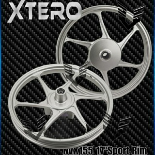YAMAHA NVX V1 V2 Y15 AEROX XTERO SPORT RIMS X6 RIM 1.6 1.85 X17 17 INCH ...