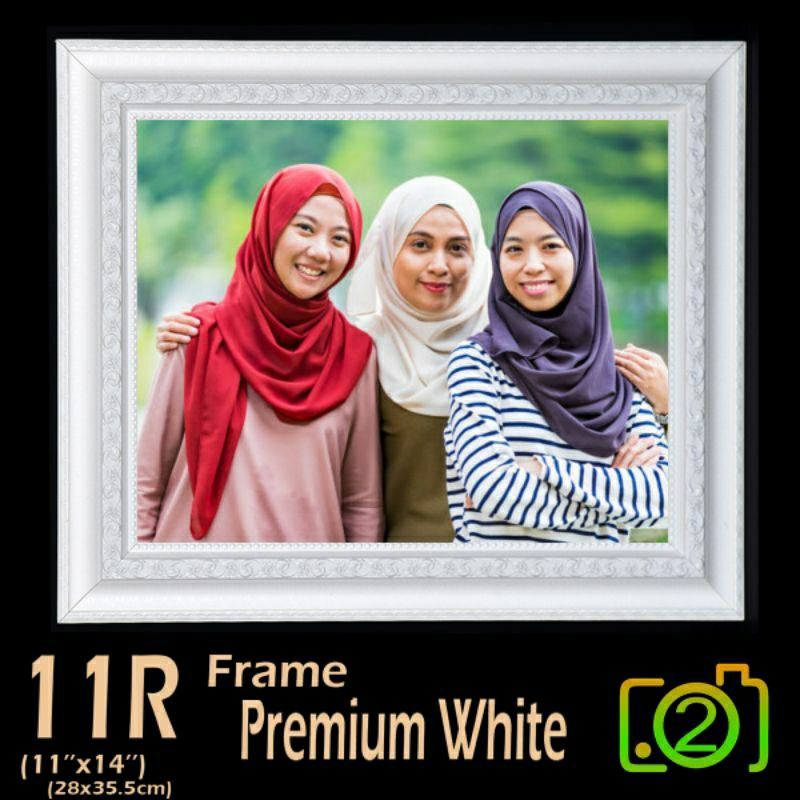 Photo with frame #sizeA4 to 12R# gambar dan bingkai (glassless ...
