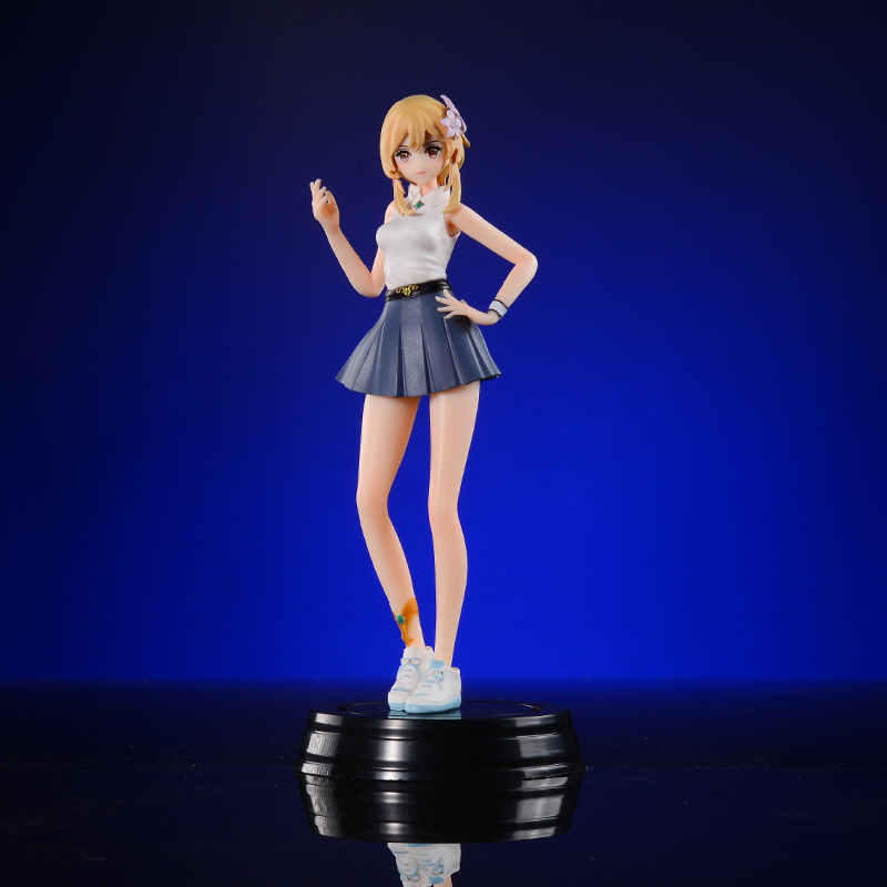 Genshin Impact Traveler Aether Lumine The Outlander Anime Toys ...