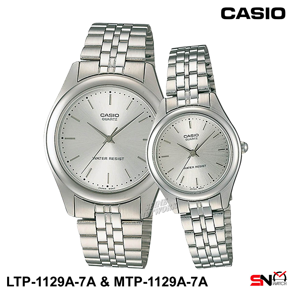Casio LTP-1129A MTP-1129A Men Watch Ladies Watch Couple Watch Minimal ...