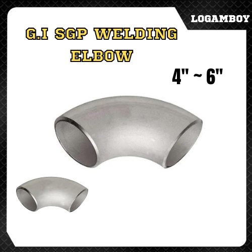 WELDING ELBOW BEND TEE 4'' - 6'' GI SGP BUTTWELD WELDING BEND ...