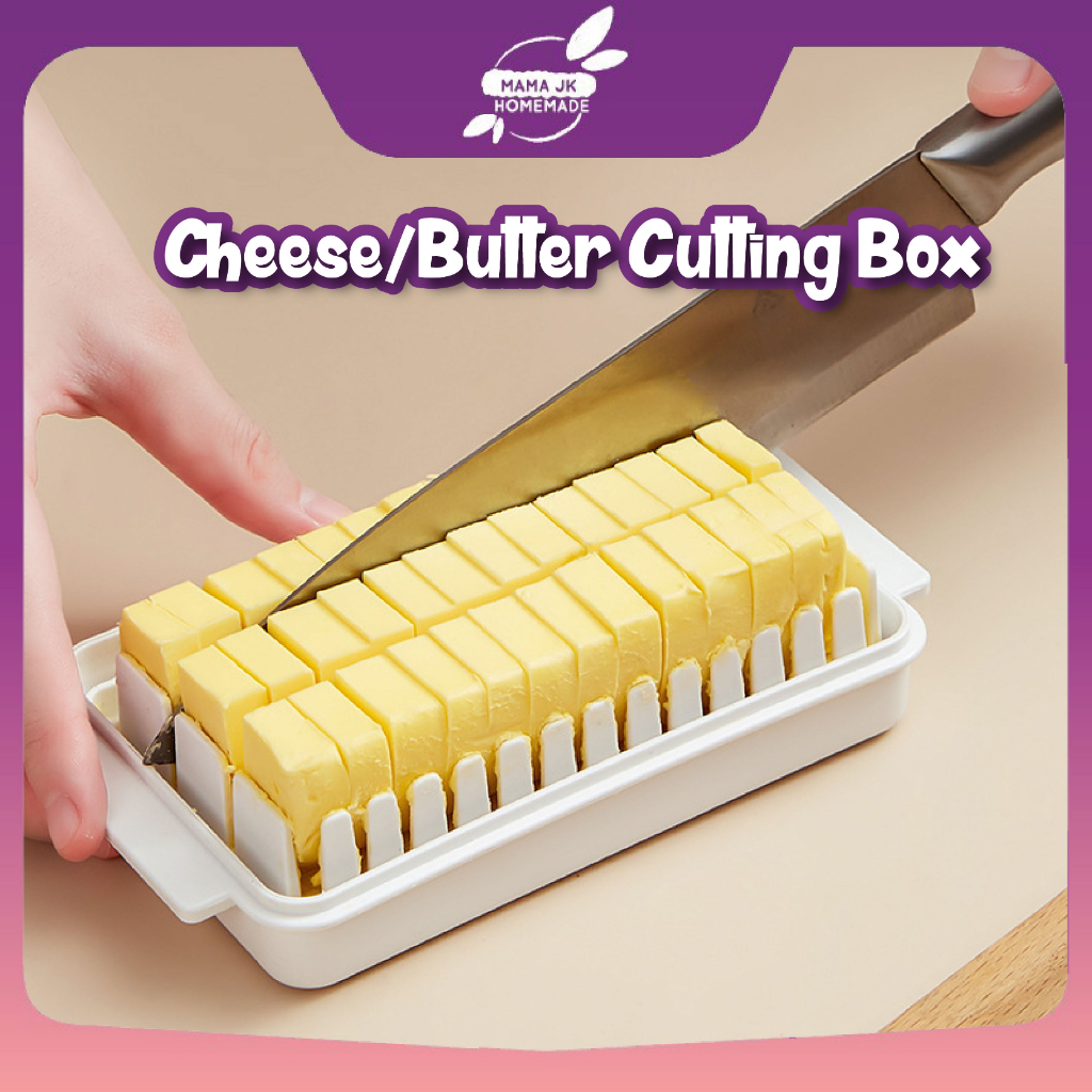 Starlux Japanese-style Butter Cutting Storage Box Refrigerator With Lid ...