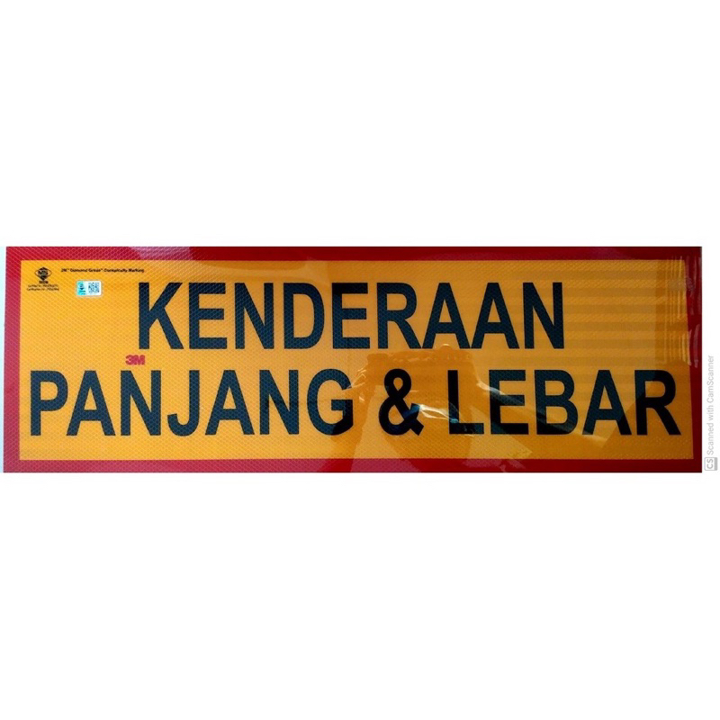 Red Yellow Lorry Sticker /sticker lorry / sticker puspakom / reflective ...