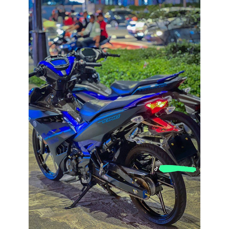 COVERSET Y15 MX KING BIRU GP 2022 ORIGINAL | Shopee Malaysia