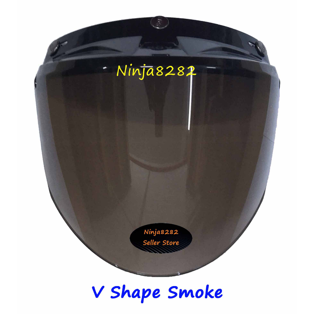 YHPRO L200 HELMET HALF CUT HELMET ( MATT GREY ) SGV LASER XDOT SWAN KHI ...