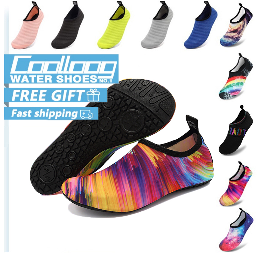 *In stock* Non-slip water shoes snorkeling beach shoes couple outdoor ...