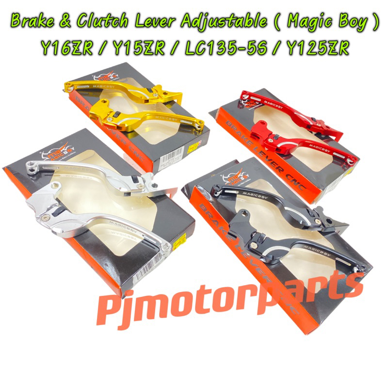 Y16/Y16ZR/Y15 Y15ZR/LC135 5S/Y125ZR/Y 125 Z R (MAGIC BOY & ESPADA)(1 Set) Brake & Clutch Lever ...