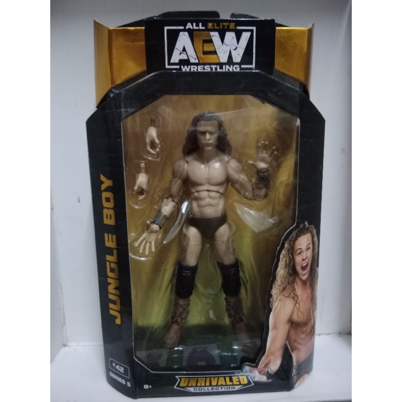 Jazwares AEW Unrivaled Series 5 Jungle Boy Wrestling Figure | Shopee Malaysia