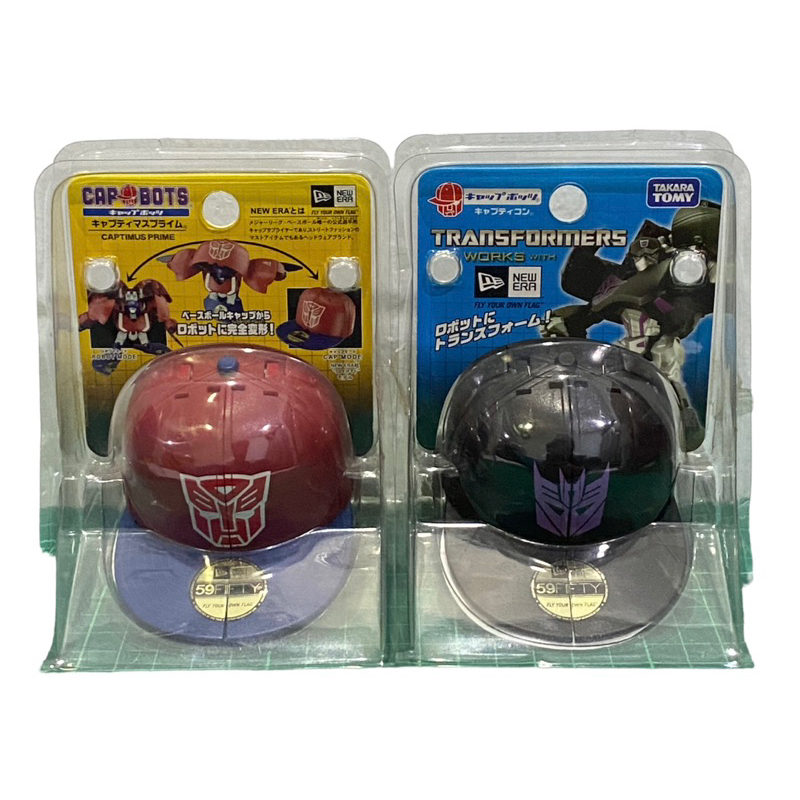 Transformers New Era Capbots Autobots & Deceptions Takara Tomy (Set of ...