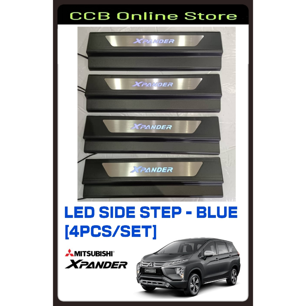 Mitsubishi XPANDER 2022 Above Side Steel Plate/Door Side Step With Led ...