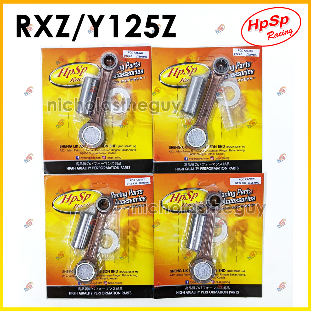 HPSP Racing Connecting Rod RXZ/Y125Z Jack Jet Rod | Shopee Malaysia