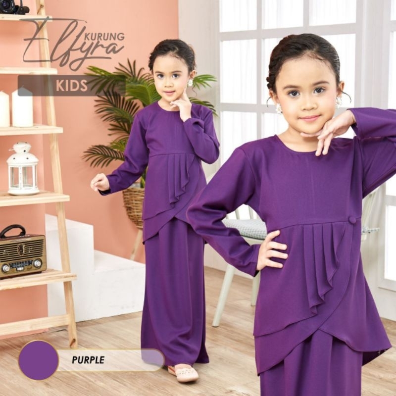 KURUNG ELFYRA KIDS CANTIK MURAH | Shopee Malaysia