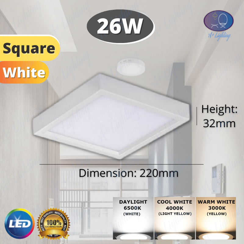 [High Quality] 12W 18W 20W 24W 26W PREMIUM SURFACE MOUNTED LED ...