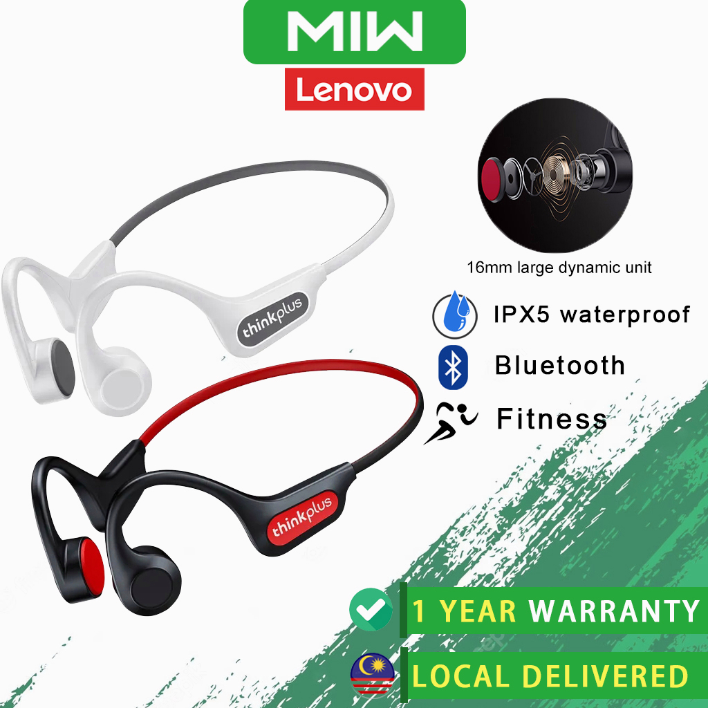 Lenovo X3 Pro Bone Conduction Bluetooth TWS Wireless Earphone IPX5 Waterproof Headset With Mic ...