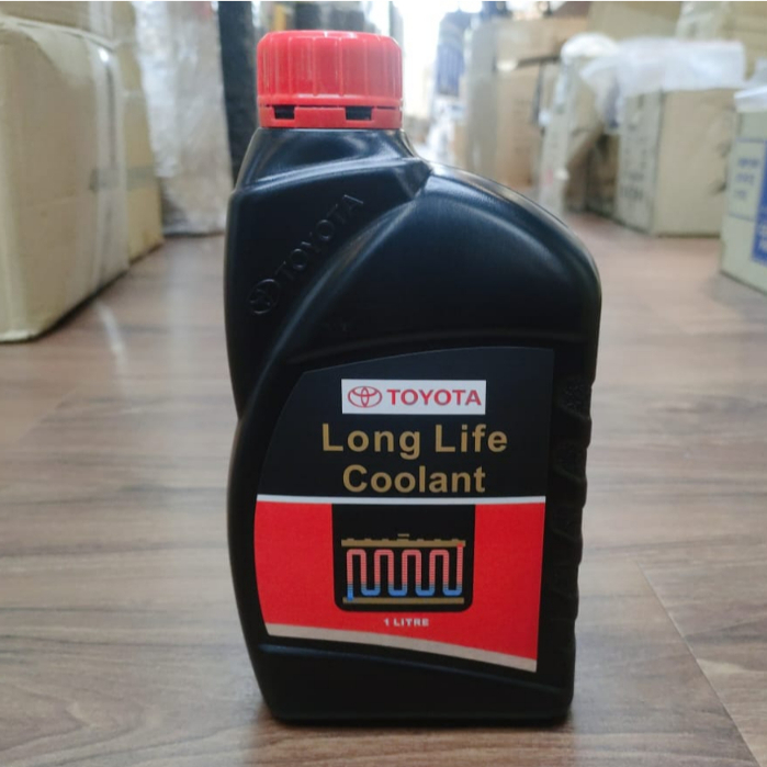 1 Botol Jamin Original Toyota Long Life Car Radiator Coolant Kereta 1L 1000mL UMW Genuine Toyota ...