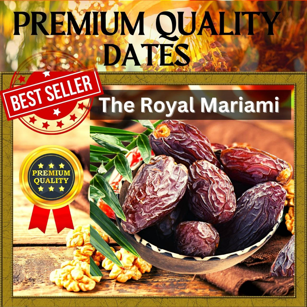 PREMIUM QUALITY The Royal Mariami Dark Blue Date Kurma Mariami [ 250GM ...