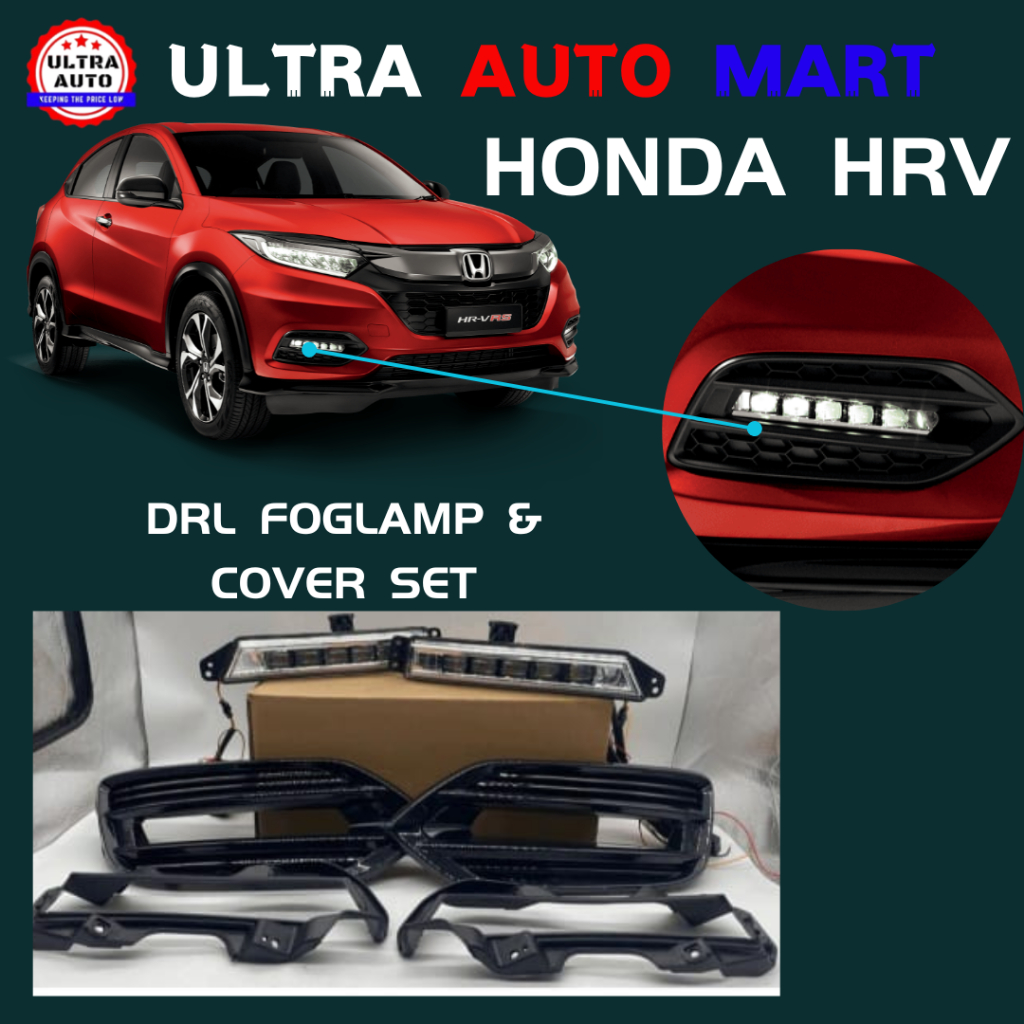 HONDA VEZEL HR-V HRV RS FACELIFT 2019 2020 NEW DRL LED DAYLIGHT RUNNING ...