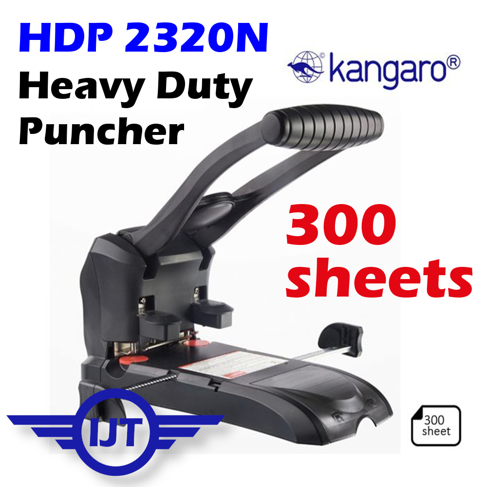 Kangaro HDP2320N Punch Heavy Duty Two Holes Puncher HDP-2320N 300 sheet ...