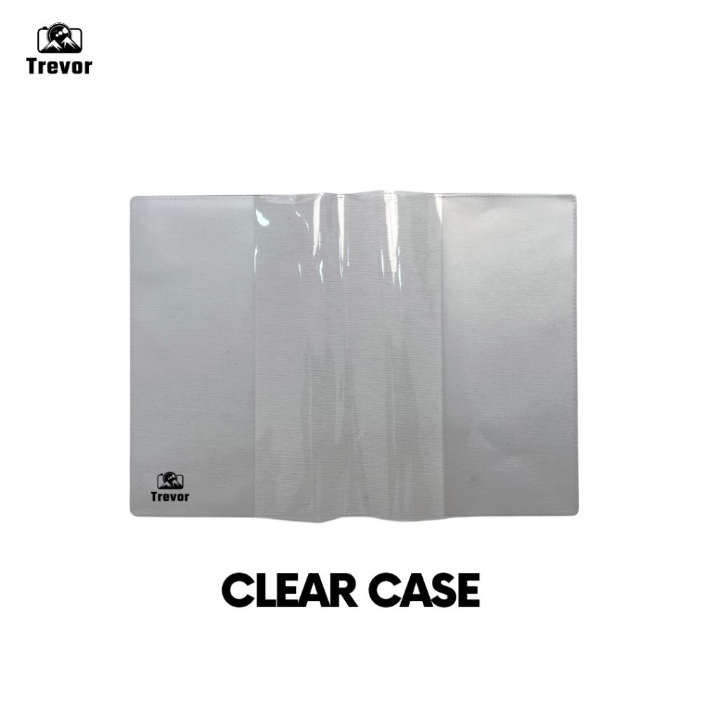 TREVOR Transparent Passport Case - Travel IC Credit Card Wallet Case ...