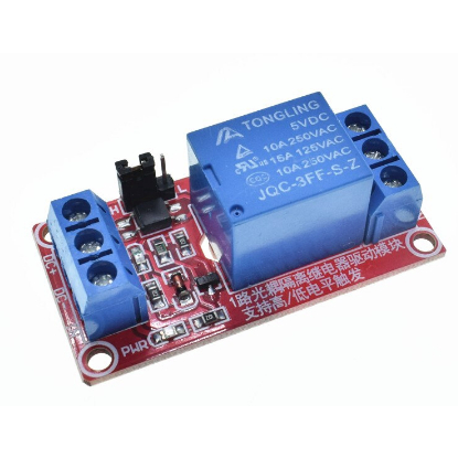 one 1 channel relay module DC 5V 12V 24V high and low level trigger ...