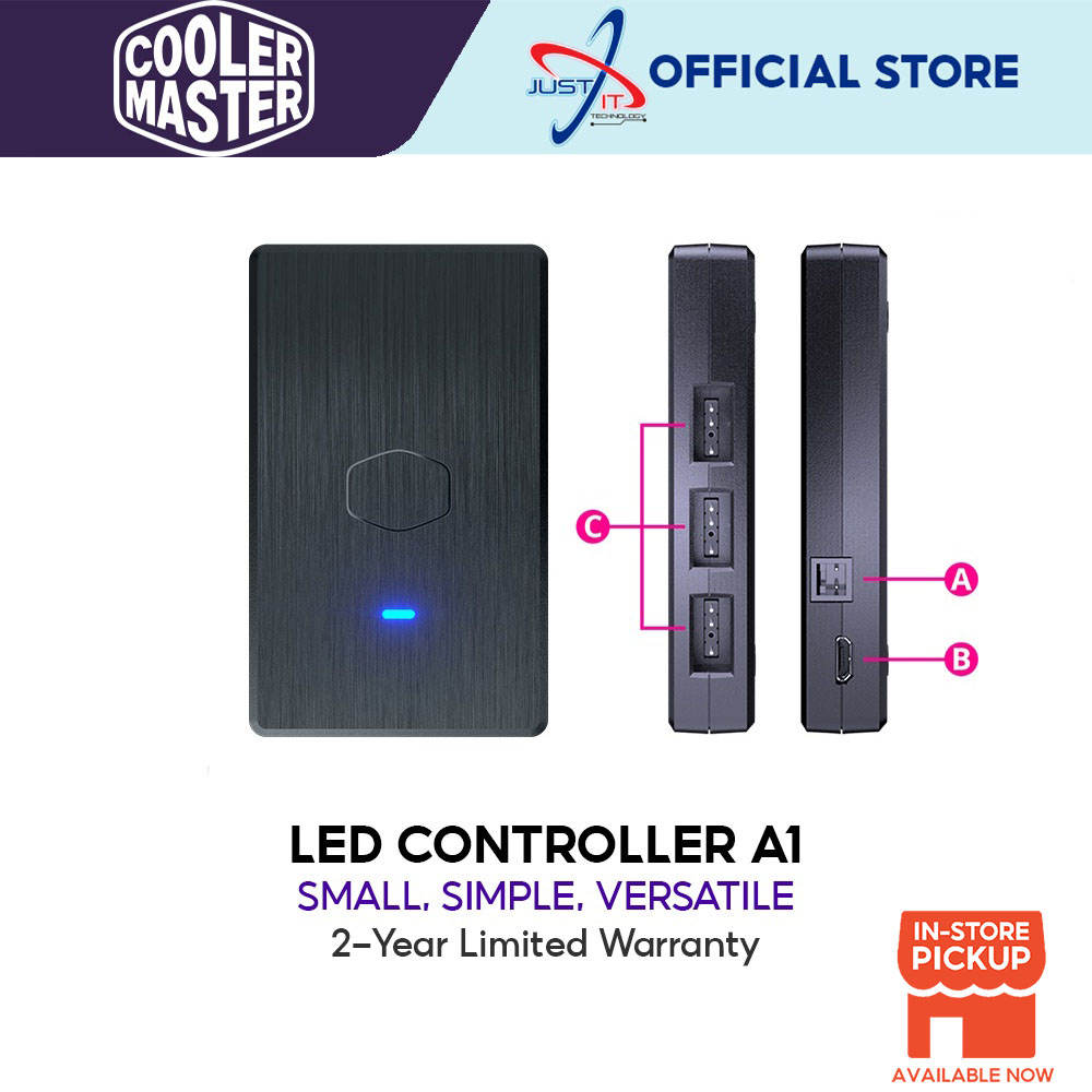 COOLER MASTER ARGB LED Controller Gen 2 (MFY-ACBN-NNUNN-R2) | Shopee ...