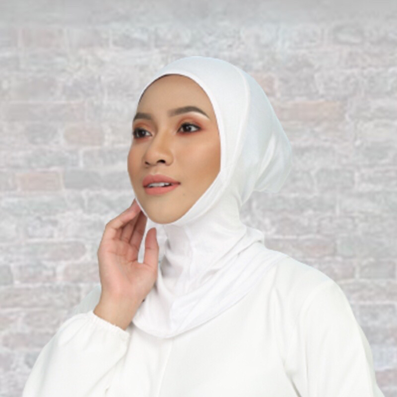 Inner ninja tudung berdagu kain soft material cotton viscose premium ...