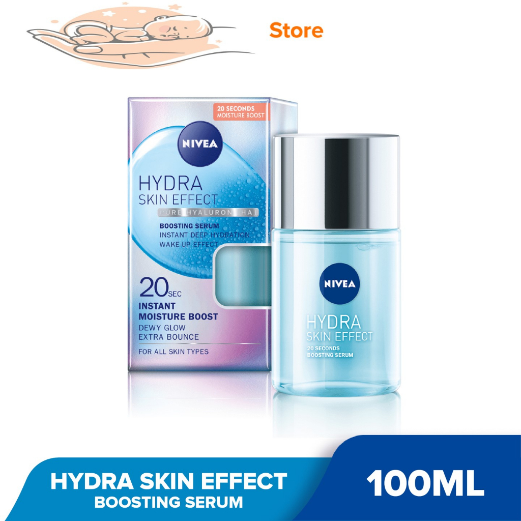 NIVEA Face Hydra Skin Effect Boosting Serum 100ml / Hydration / Natural ...