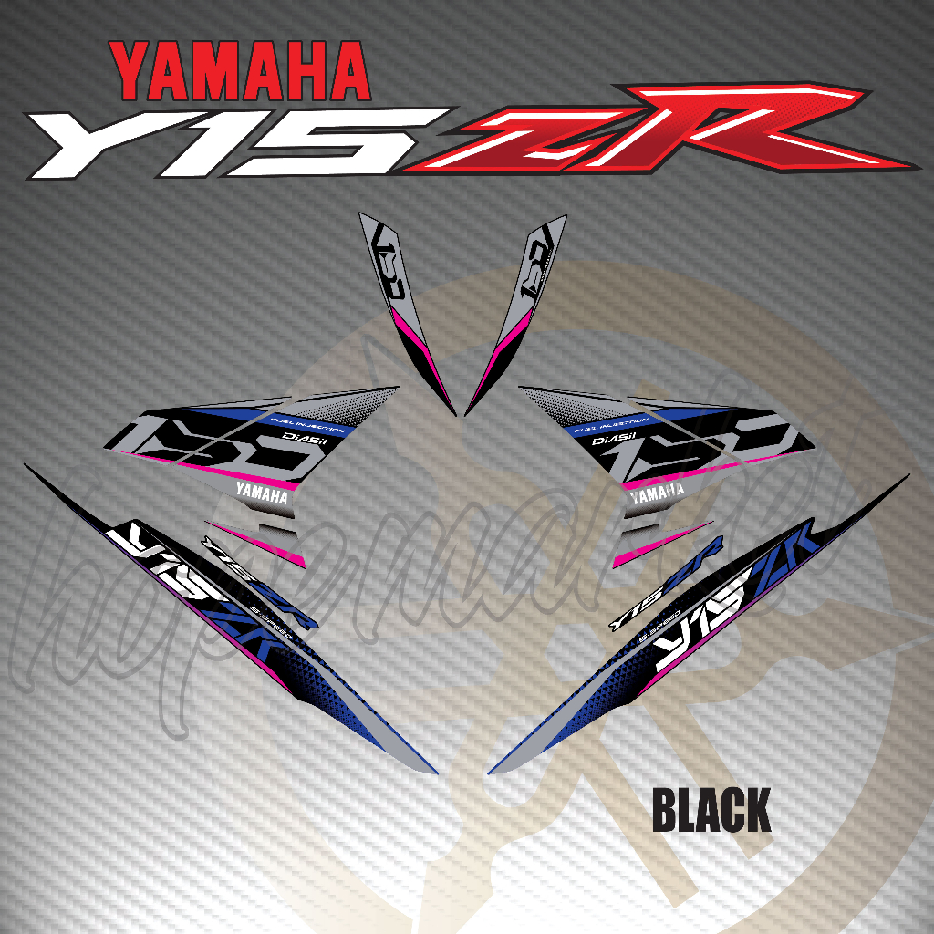 STRIPE MOTOR YAMAHA Y15 Y15ZR LC150 ( 59 ) CUSTOM VIETNAM BODY SET ...