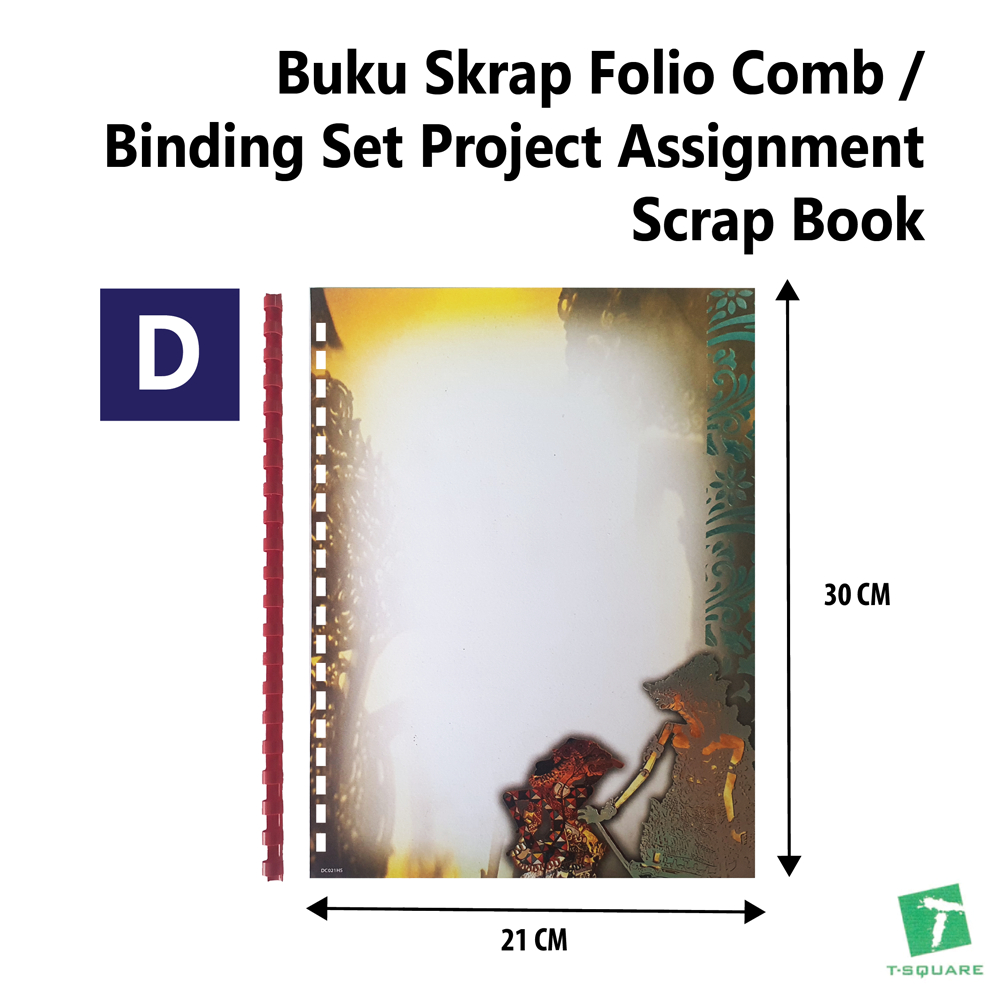 A4 Binding Set / Buku Folio A4/ Buku Scrap Projek Sekolah | Shopee Malaysia