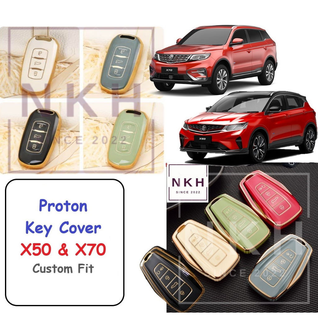 Proton X50 S70 CKD New TPU Luxury Remote Key Control Case Cover Protect ...