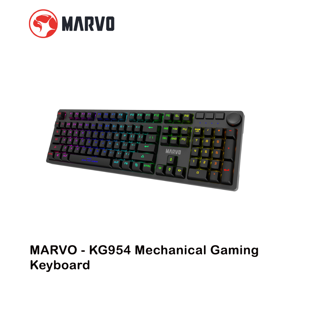 MARVO KG954 Mechanical Gaming Keyboard (Blue Switch/ Red Switch ...