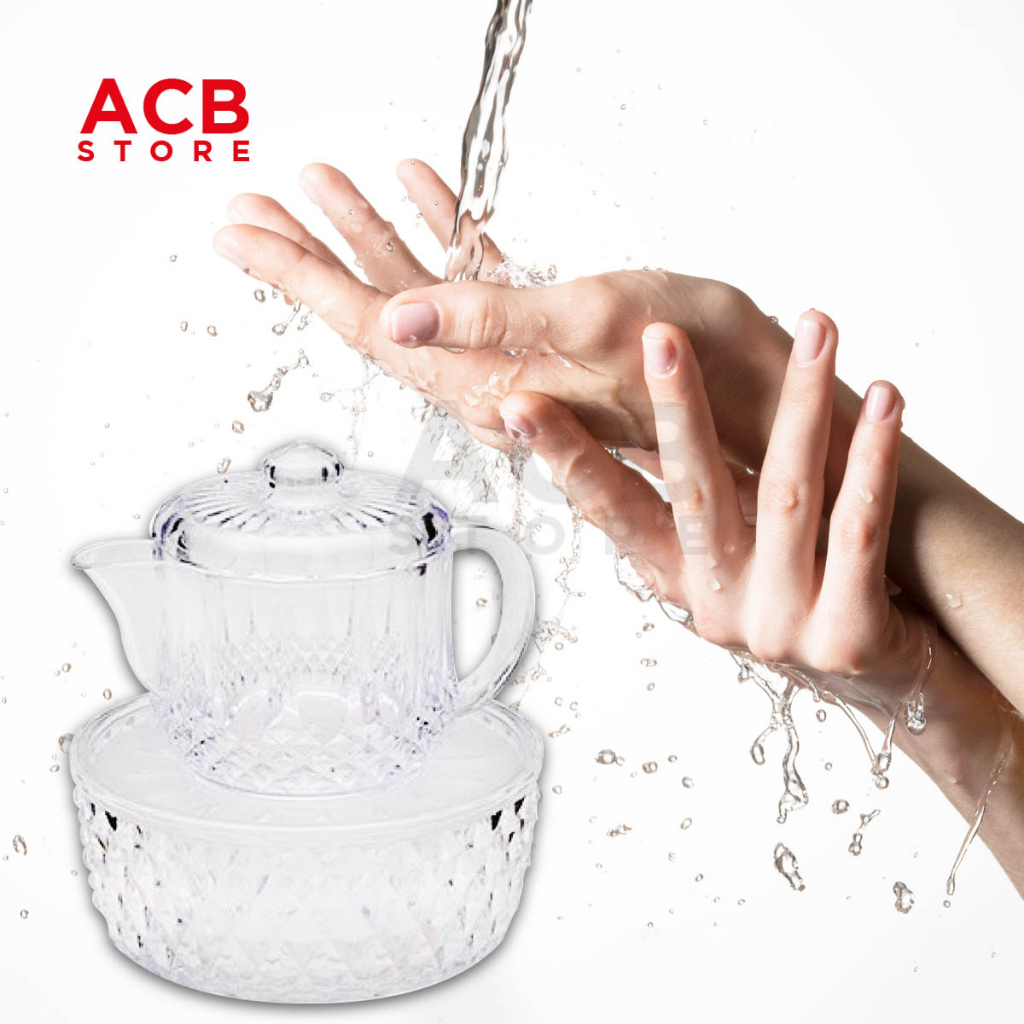 [READY STOCK] High Quality Crystal Hand Washing Pot | Kendi Air Kristal ...