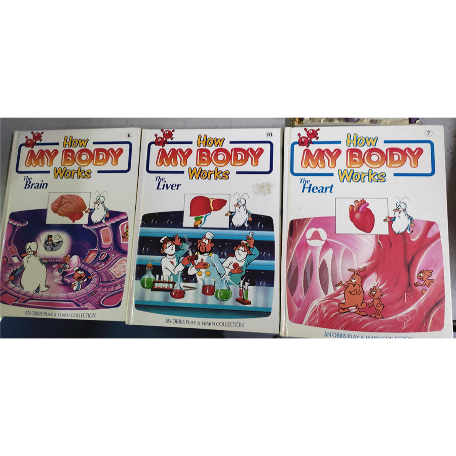 How My Body works 1-24 books hard cover Orbis Play & Learn Collection ...