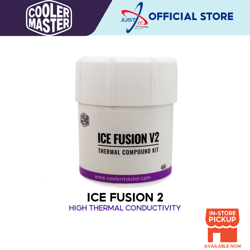 Cooler Master Ice Fusion V2 Thermal Compound Kit 40G (RG-ICF-CWR3-GP ...